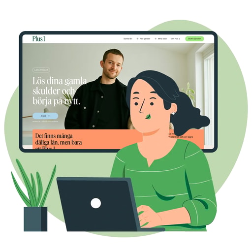 Plus1 » Samlingslån & Nystartslån - Är du redo att börja om?